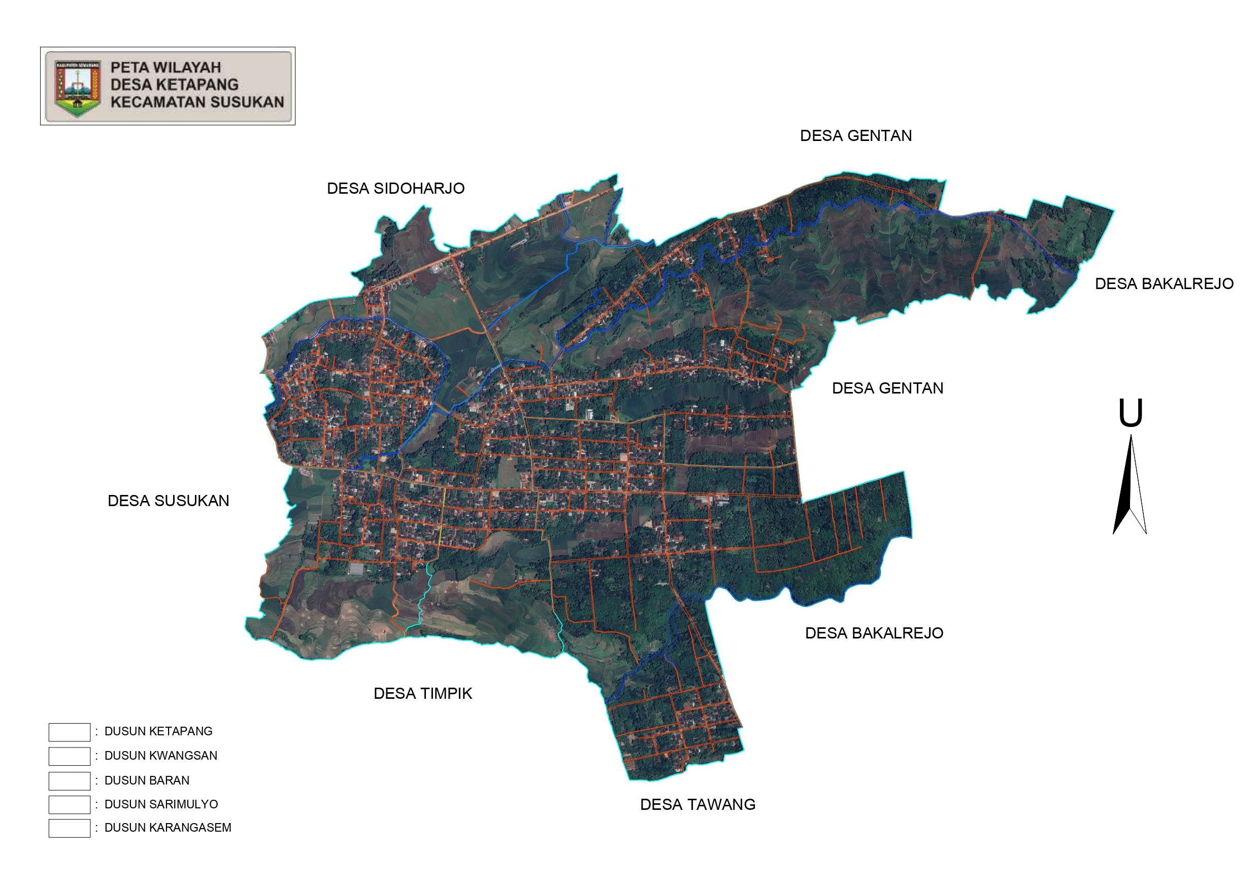LETAK GEOGRAFIS - Desa Ketapang Kecamatan Susukan Kabupaten Semarang